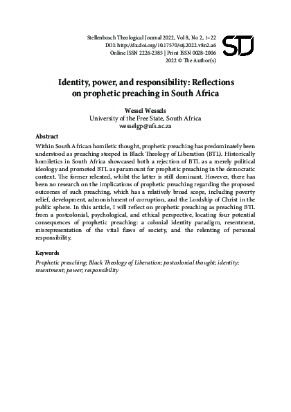 (PDF) Identity, power, and responsibility