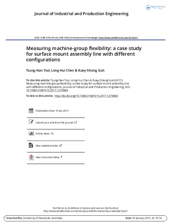 (PDF) Evaluating Flexibility in SMA Line Configurations
