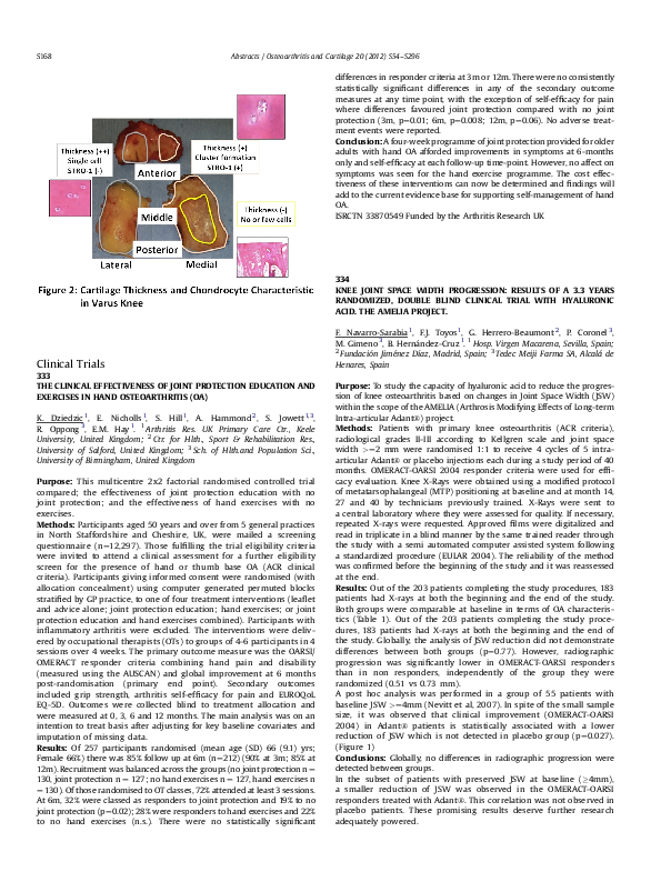 (PDF) The clinical effectiveness of joint protection education and ...
