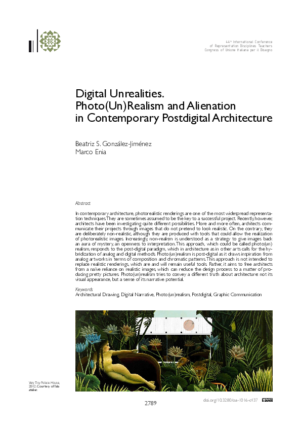 (PDF) Digital Unrealities. Photo(Un)Realism and Alienation in ...