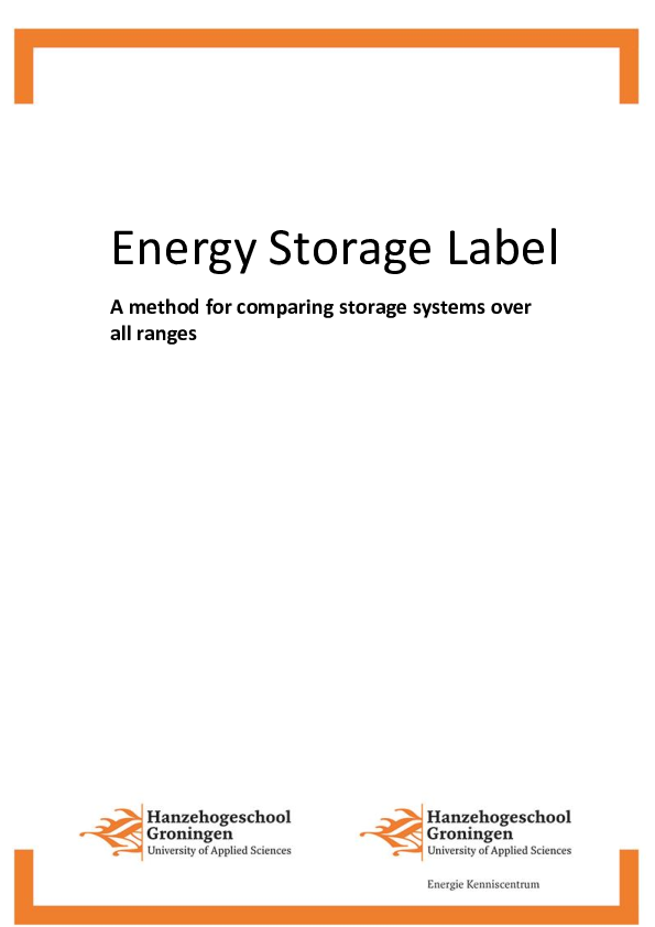 (PDF) Energy storage label | Christian van Someren - Academia.edu
