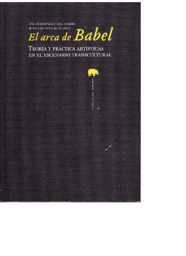 (PDF) "Dislocar el pensamiento y destabilizar la visión" (hacia la ...