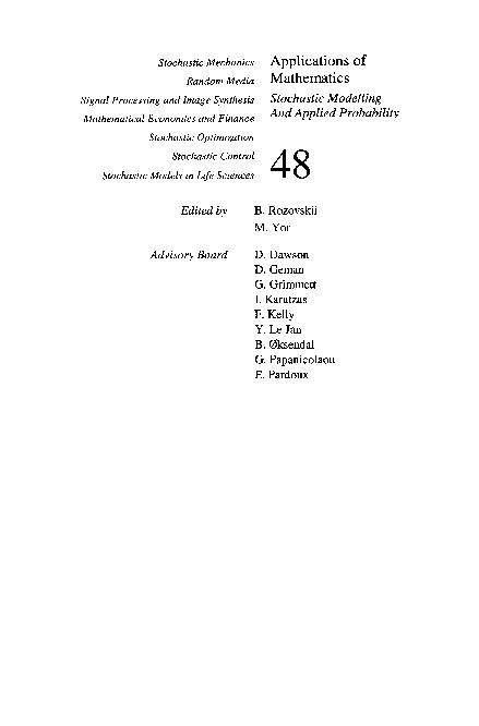 Pdf Stochastic Portfolio Theory