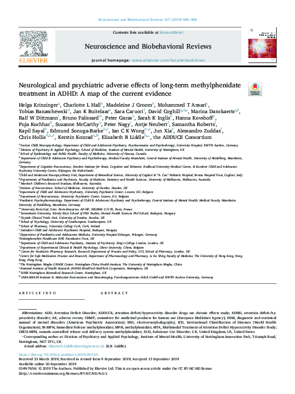 (PDF) Neurological and psychiatric adverse effects of long-term ...