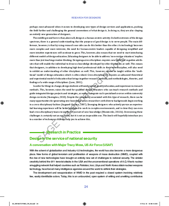 (PDF) Design in the service of national security: A conversation with ...