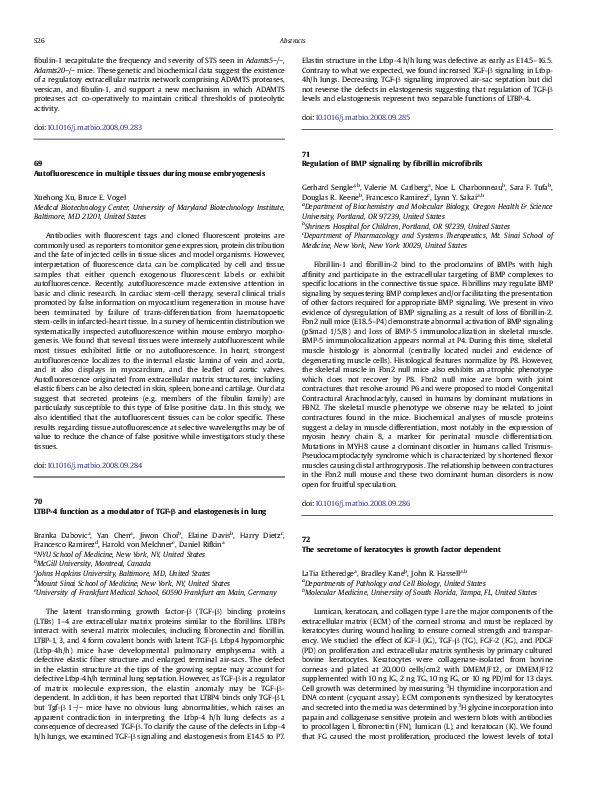 Pdf Autofluorescence In Multiple Tissues During Mouse Embryogenesis