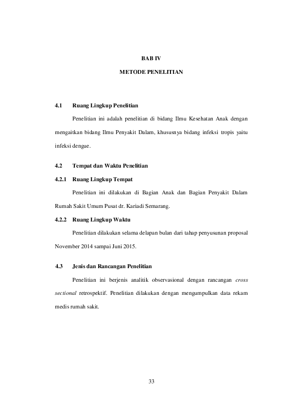 (PDF) Perbedaan Profil Klinis Penyakit Demam Berdarah Dengue (DBD) Pada ...