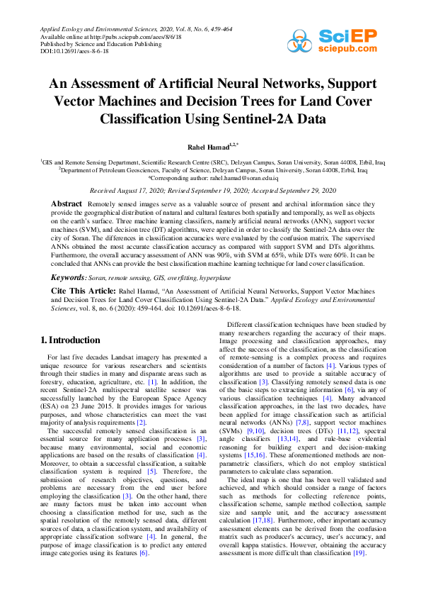(PDF) An Assessment of Artificial Neural Networks, Support Vector Machines and Decision Trees ...