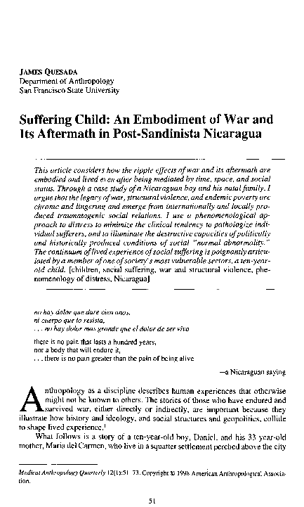 (PDF) Suffering Child: An Embodiment of War and Its Aftermath in Post ...
