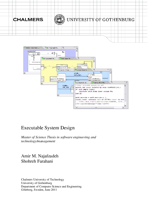 (PDF) Executable System Design