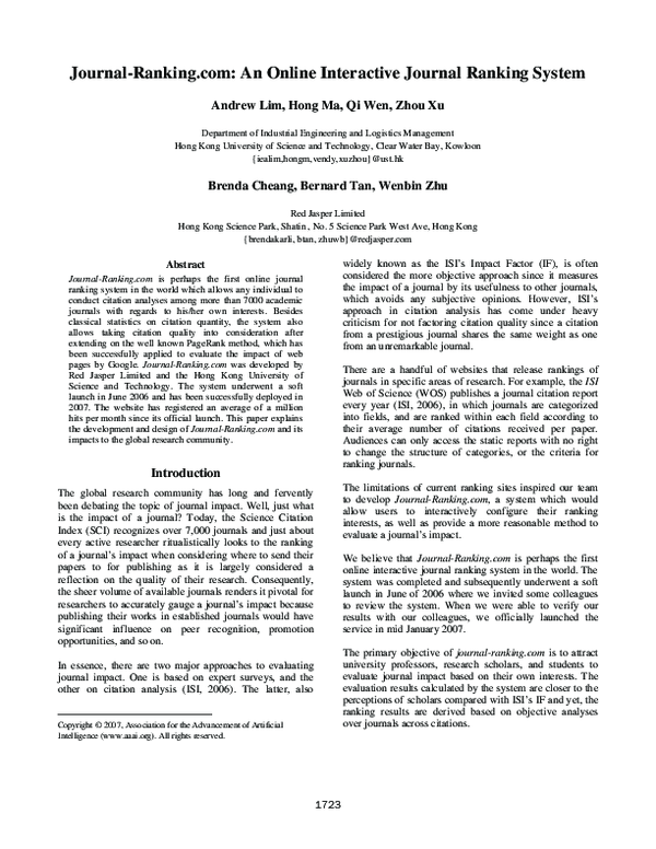 (PDF) Journal-Ranking. com: an online interactive journal ranking system