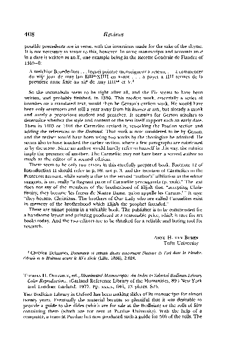 (PDF) Illuminated Manuscripts: An Index to Selected Bodleian Library ...