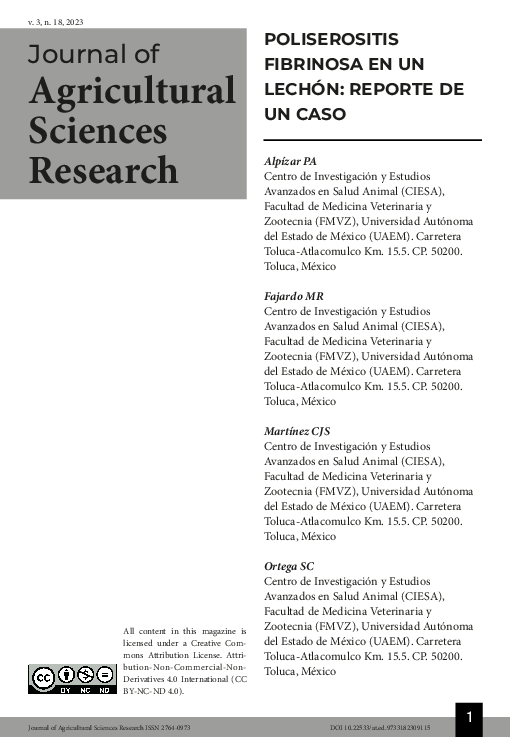 (PDF) POLISEROSITIS FIBRINOSA EN UN LECHÓN: REPORTE DE UN CASO (Atena ...