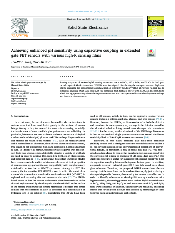 (PDF) Achieving enhanced pH sensitivity using capacitive coupling in ...