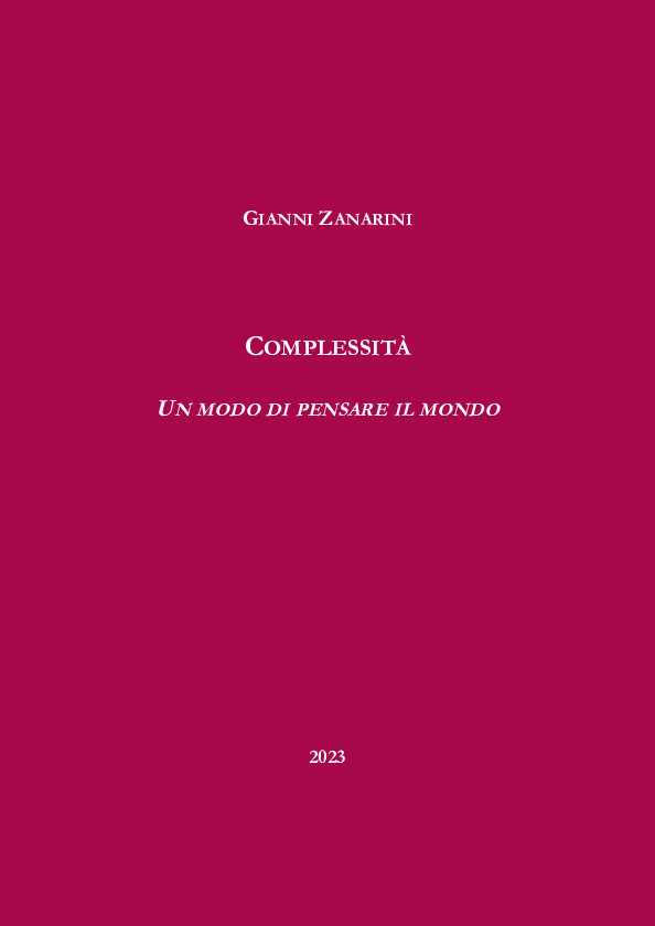 (PDF) Complessità - Un modo di pensare il mondo