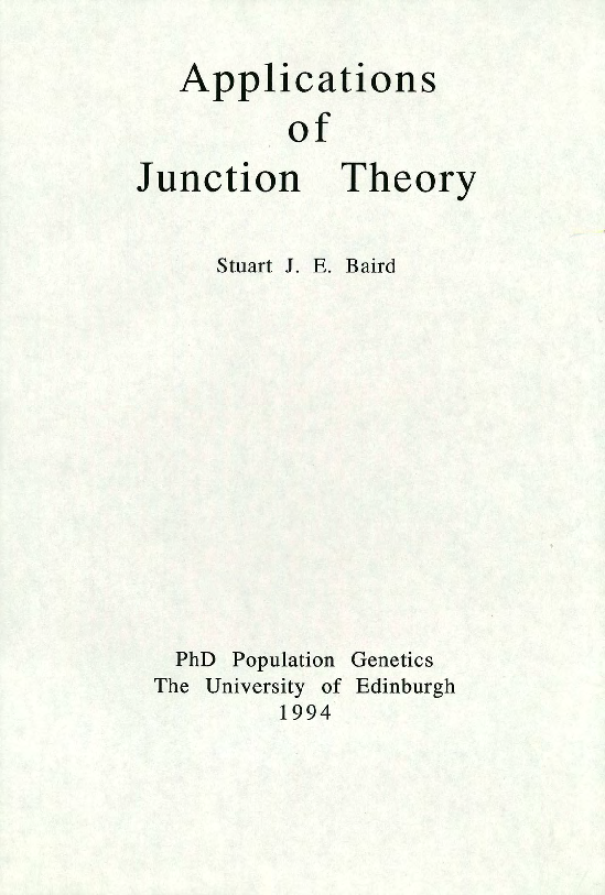 (PDF) Applications of Junction Theory