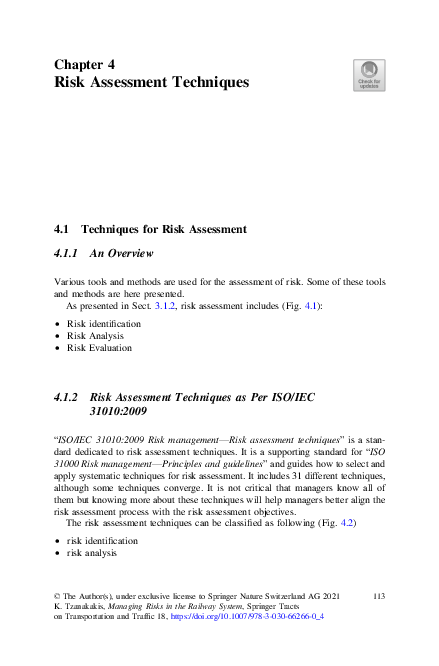 (PDF) Risk Assessment Techniques | kostas tzanakakis - Academia.edu