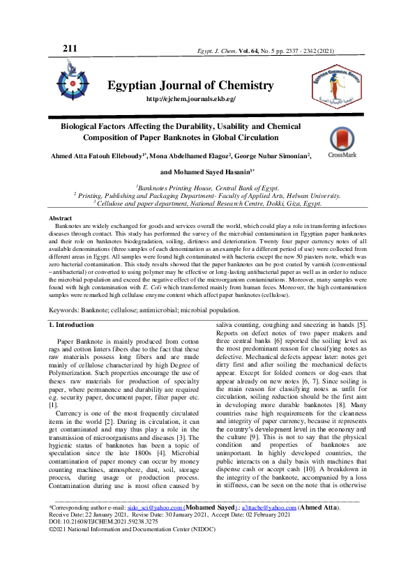 Pdf Biological Factors Affecting The Durability Usability And