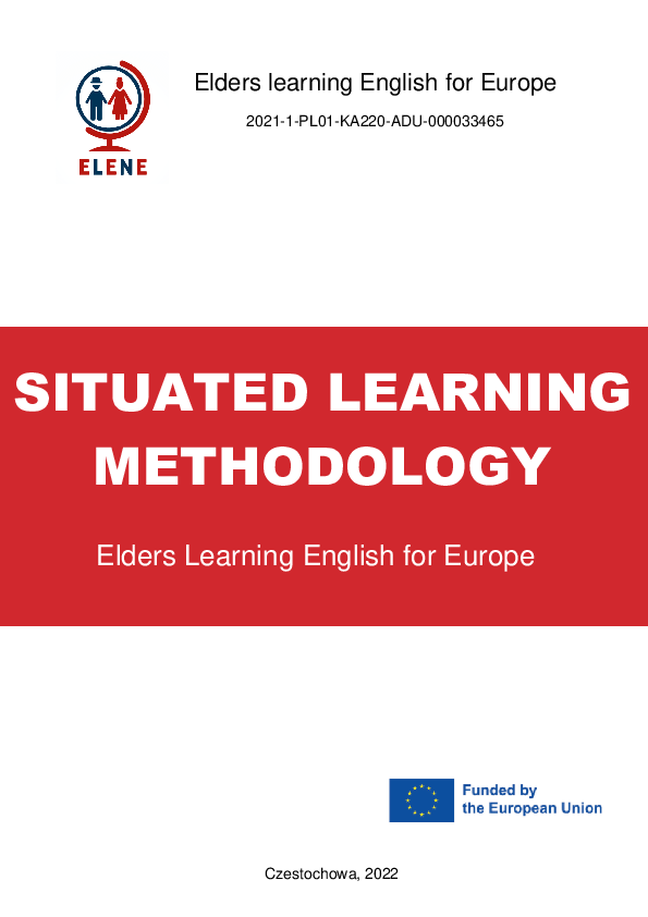 (PDF) Situated Learning Methodology: Elders Learning English for Europe