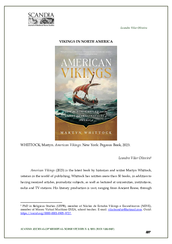 (PDF) Vikings in North America: American Vikings (review)