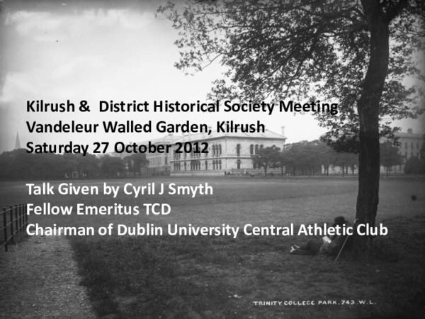 (PDF) The Bulger Brothers of Kilrush and Trinity College Dublin