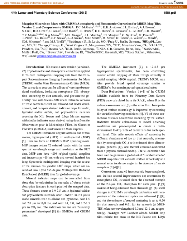 (PDF) Atmospheric and Photometric Correction for MRDR Map Tiles ...
