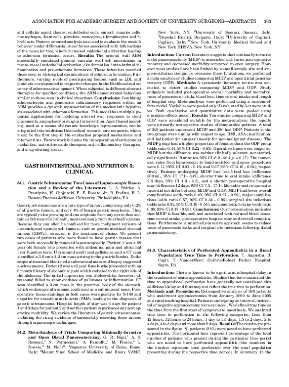 (PDF) Gastric Schwannoma: Two Cases of Laparoscopic Resection and a ...