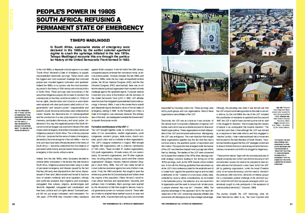 (PDF) People's Power in 1980s South Africa: Refusing a Permanent State ...