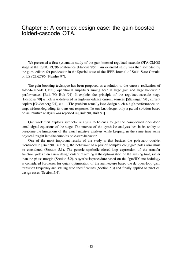 (PDF) Systematic design of two-stage operational amplifiers based on settling time and open-loop ...