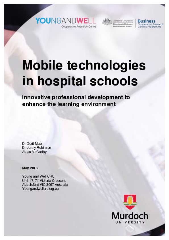 (PDF) Mobile technologies in hospital schools: Innovative professional development to enhance ...