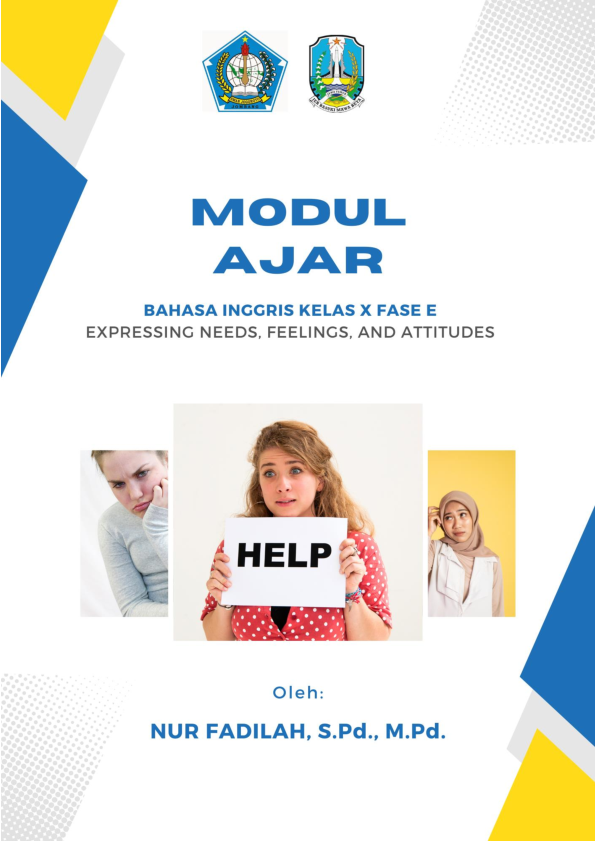 (PDF) MODUL AJAR BAHASA INGGRIS KELAS X SMA EXPRESSING NEEDS, FEELINGS ...