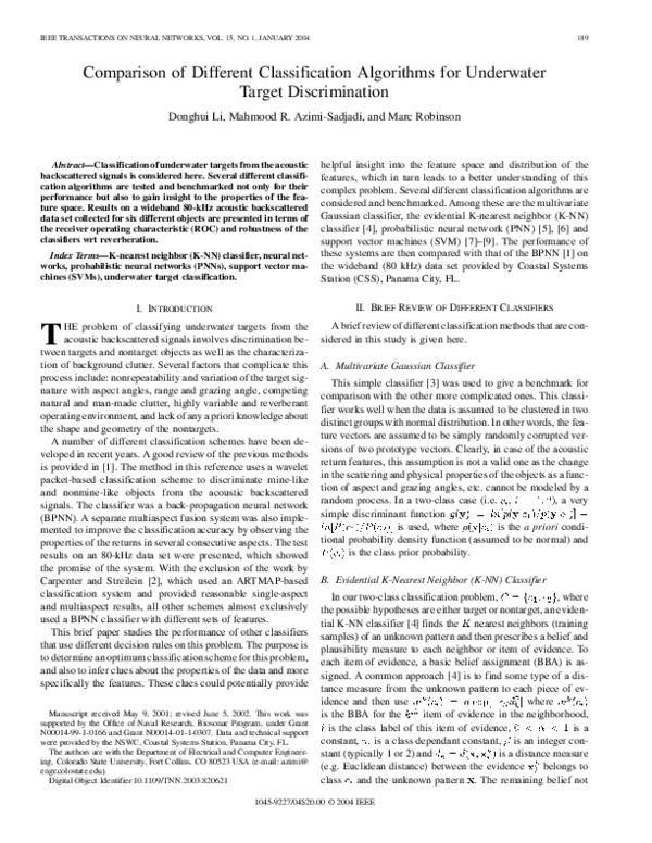 (PDF) Comparison of Different Classification Algorithms for Prediction of Heart Disease by ...
