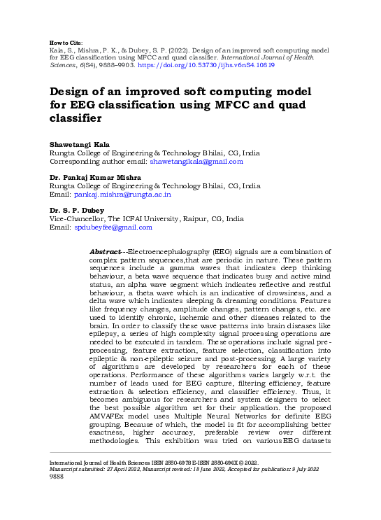 (PDF) Design of an improved soft computing model for EEG classification using MFCC and quad ...