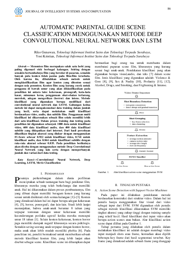 (PDF) Automatic Parental Guide Scene Classification Menggunakan Metode Deep Convolutional Neural ...