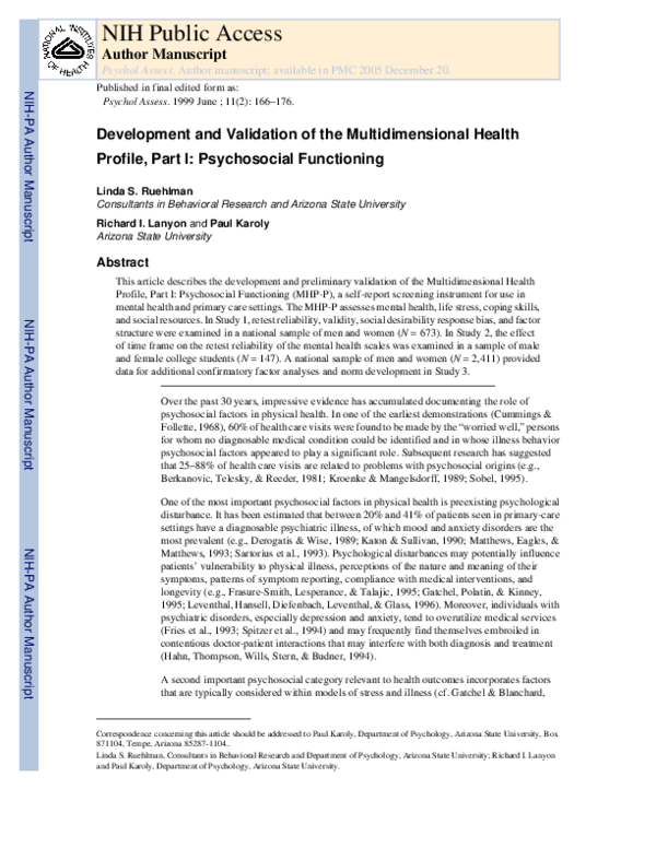 (PDF) Development and Validation of a Multidimensional Business Capabilities Measurement Instrument