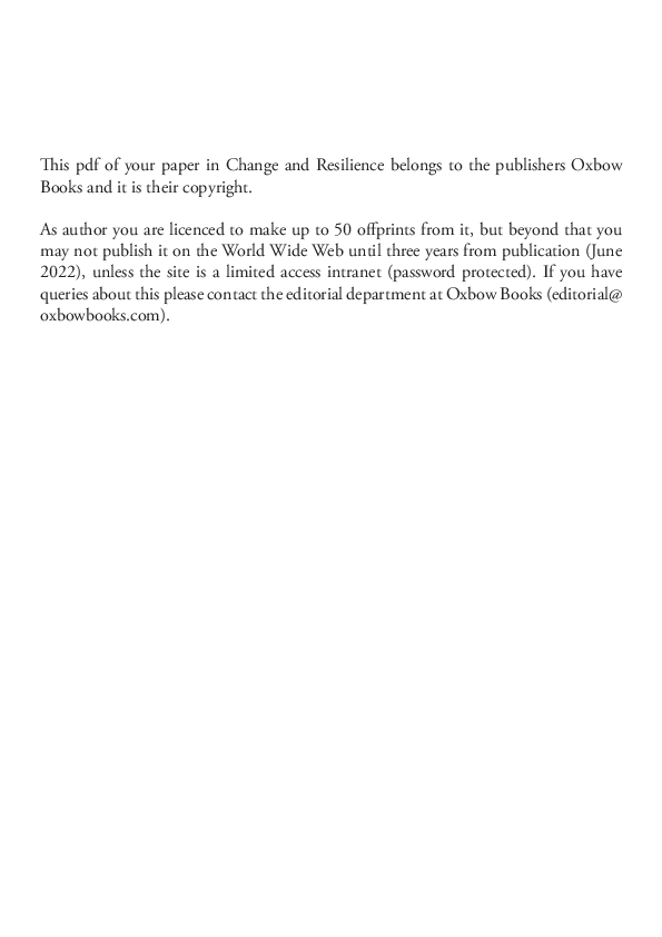 (PDF) The Islands of the Southern Aegean from the Late Antiquity to the ...
