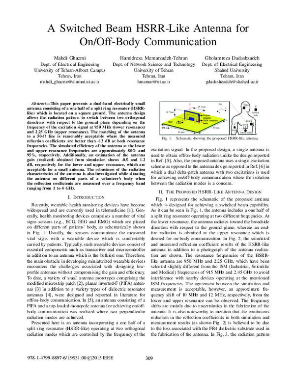 (PDF) A switched beam HSRR-like antenna for on/off-body communication