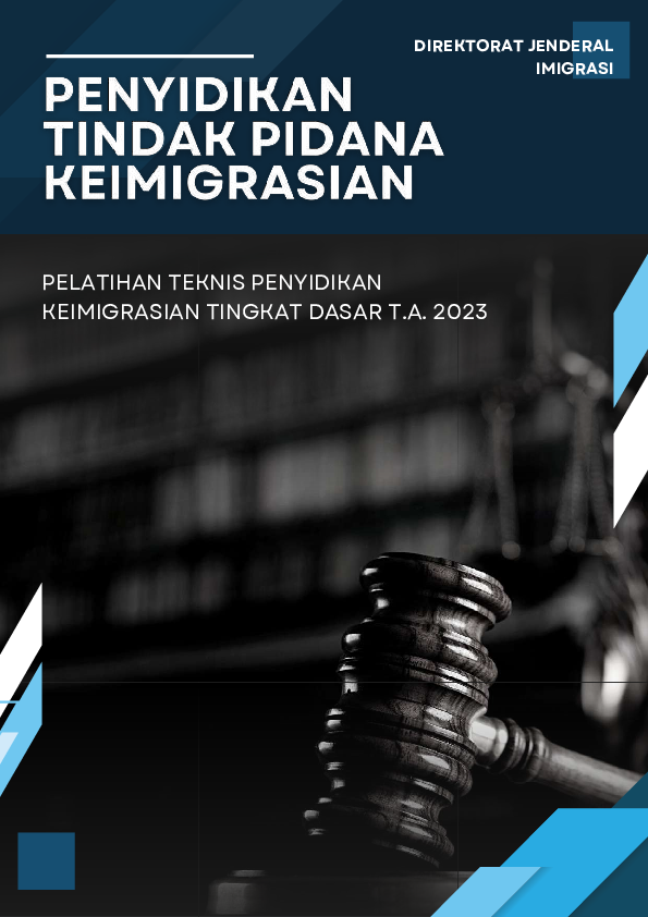 (PDF) Buku Saku Penyidikan Tindak Pidana Keimigrasian