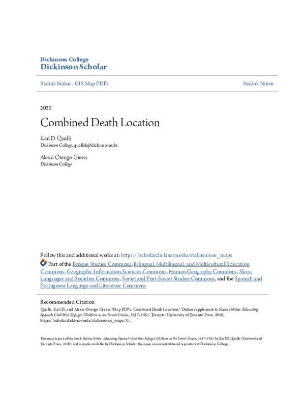 (PDF) Combined Death Location