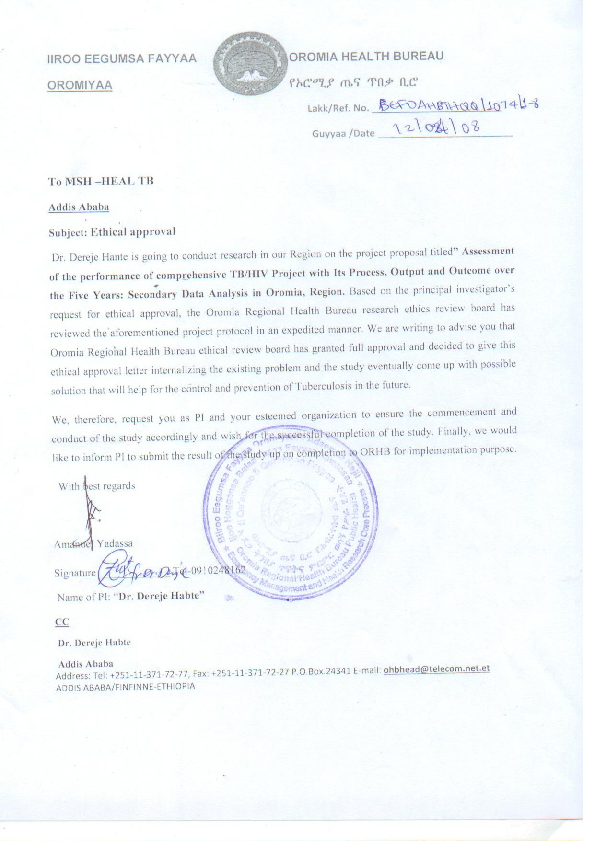 (PDF) Uptake of Isoniazid Preventive Therapy among Under-Five Children ...