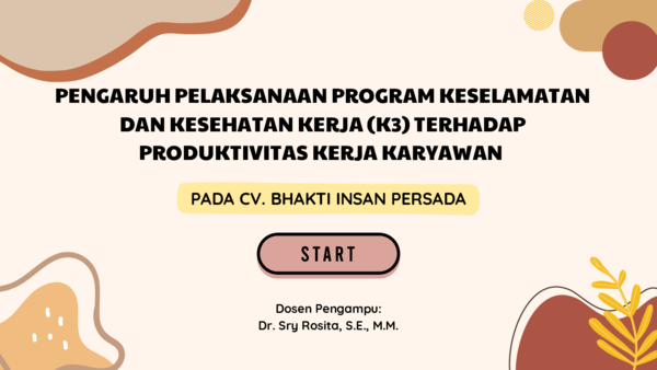 (PDF) ANALISIS PENGARUH PELAKSANAAN PROGRAM KESELAMATAN DAN KESEHATAN KERJA (K3) TERHADAP ...