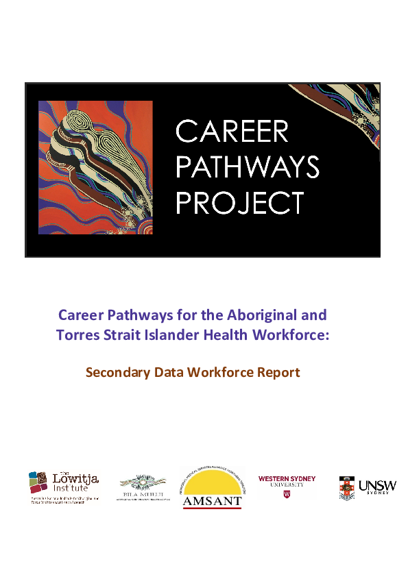 (PDF) Career pathways for the Aboriginal and Torres Strait Islander ...