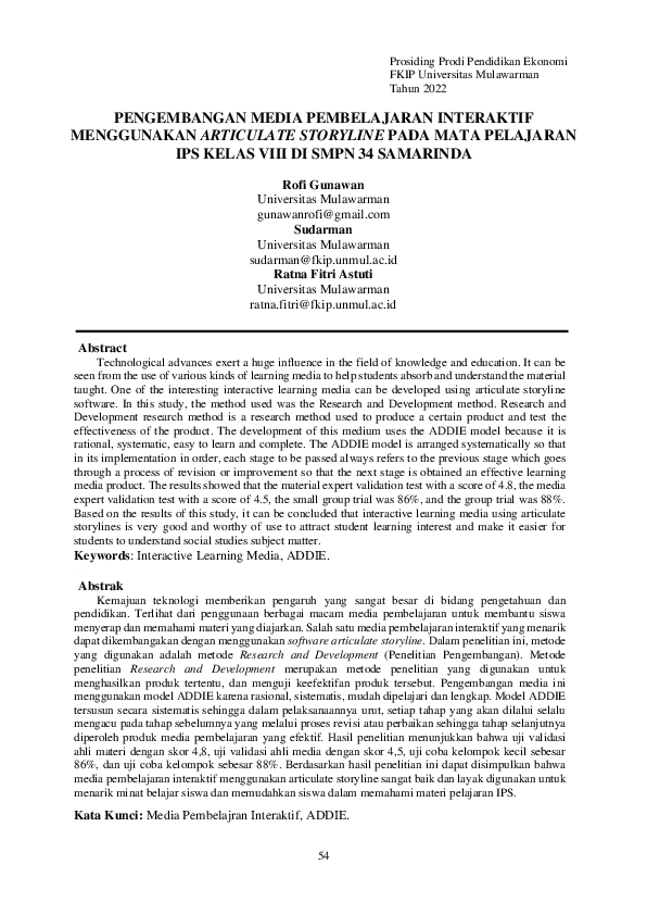 (PDF) Pengembangan Media Pembelajaran Interaktif Menggunakan Articulate Storyline Pada Mata ...