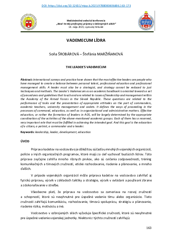 (PDF) Vademecum lídra