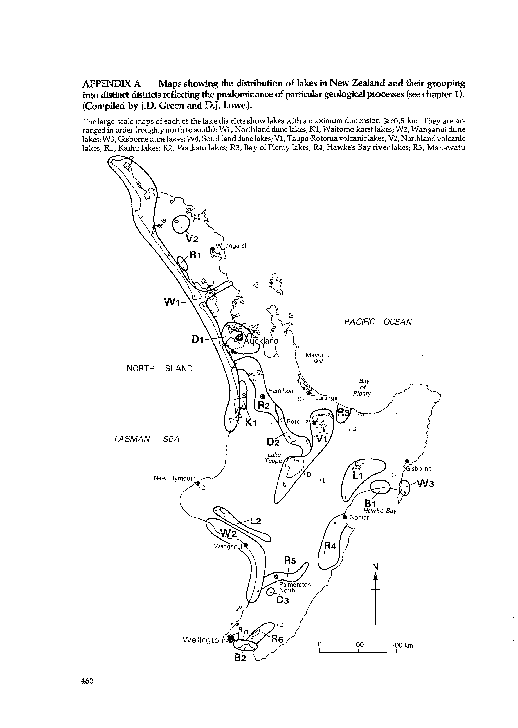(PDF) Appendix A: Maps showing the distributions of lakes in New ...