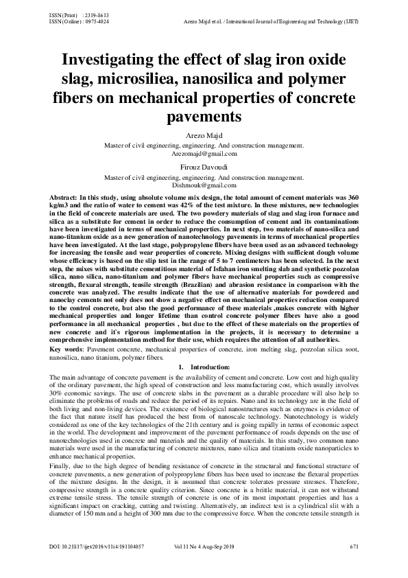 (PDF) Effect of copper slag, iron slag and recycled concrete aggregate ...