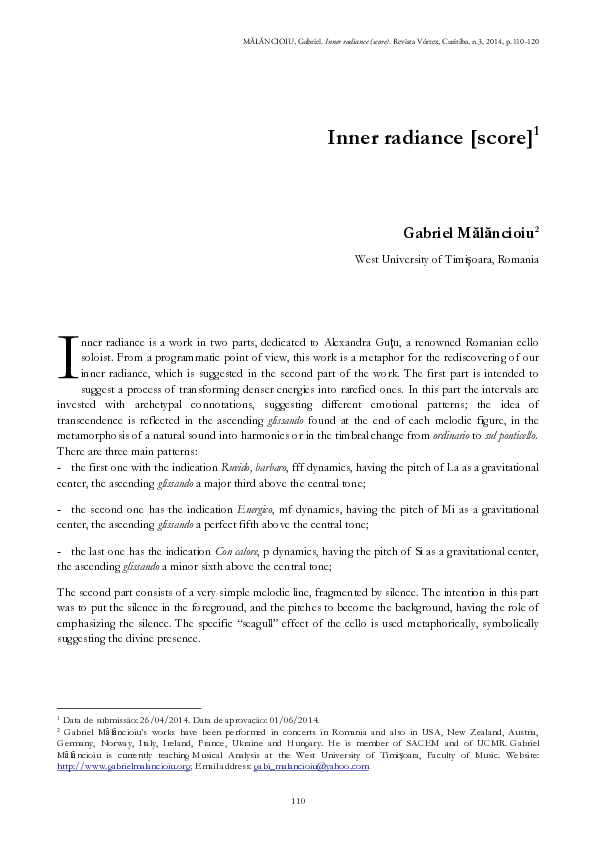 (PDF) Inner radiance