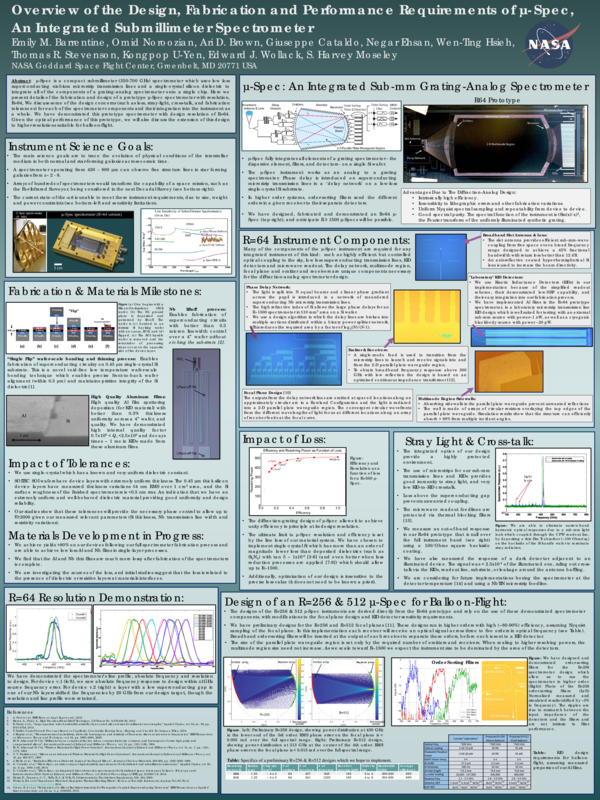 (PDF) Overview of the Design, Fabrication and Performance Requirements ...