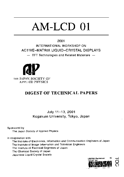 (PDF) Active-Matrix Liquid-Crystal Displays