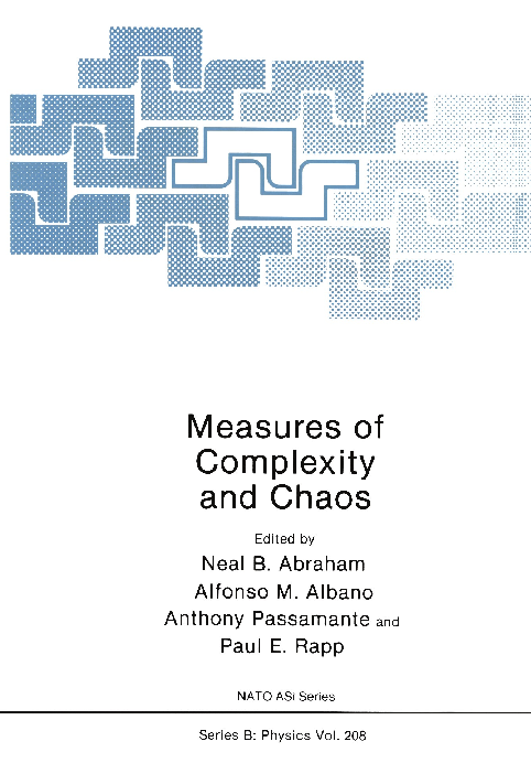 (PDF) Measures of Complexity and Chaos